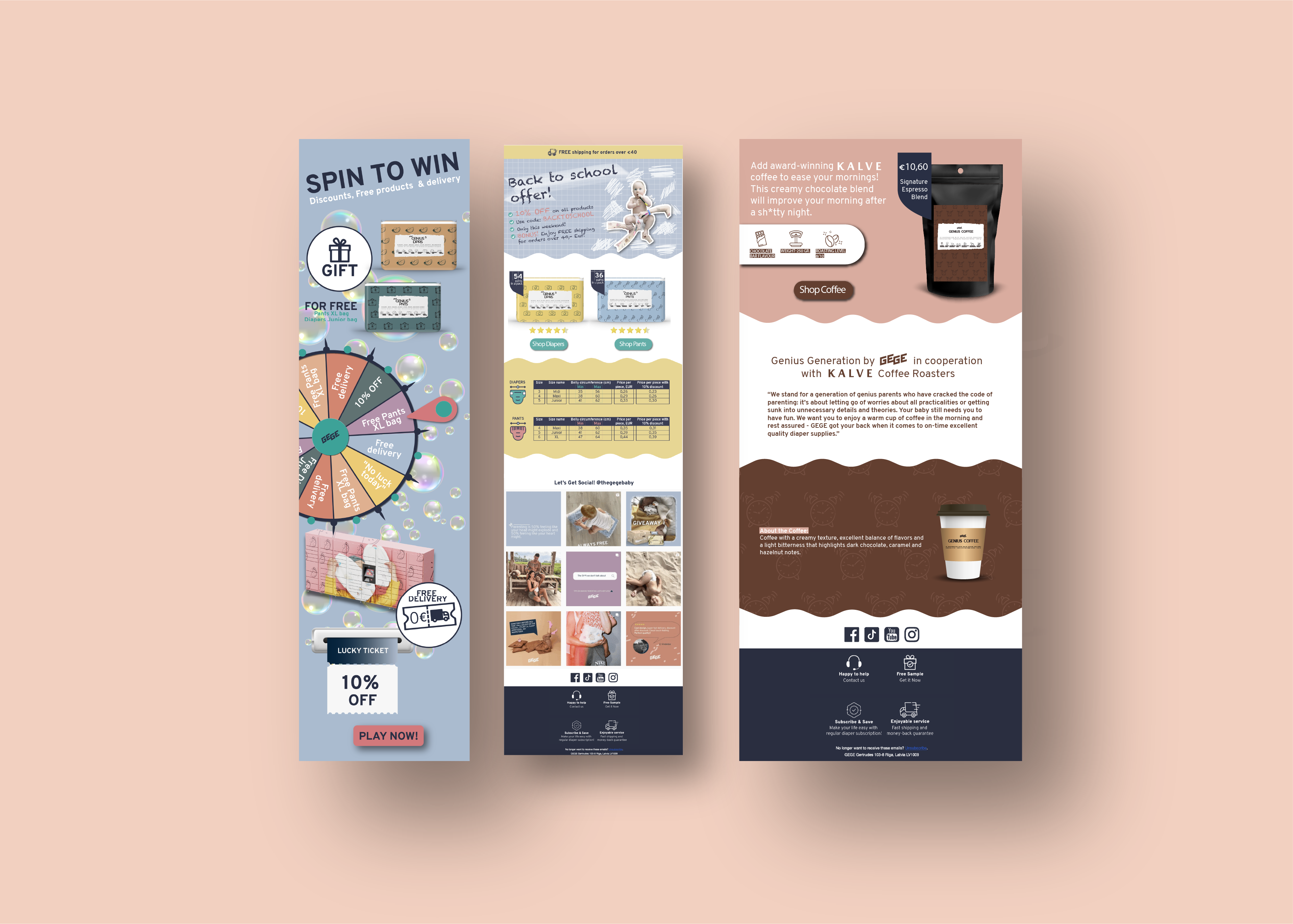 Email Design – Portfolio